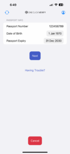 Client User Guide - One Click Verify