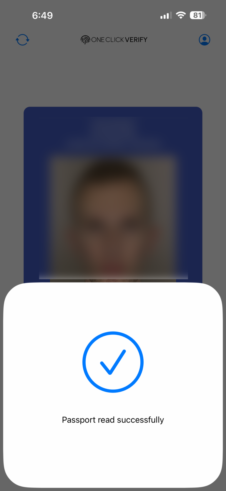 Client User Guide - One Click Verify