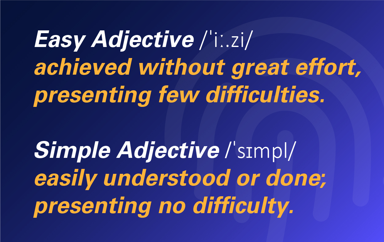 ID Verification; Simple, not Easy - One Click Verify