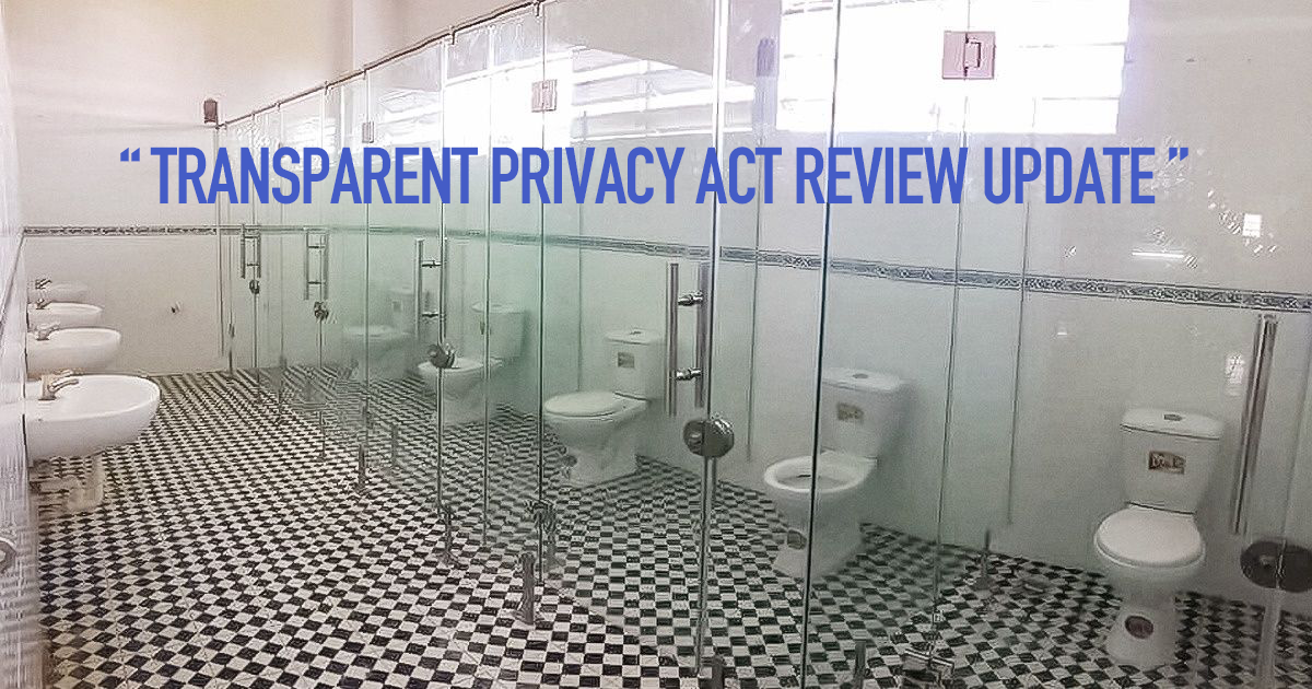 Privacy Act Review Update - One Click Verify